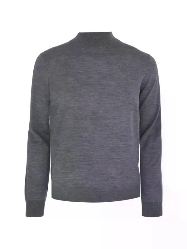 Corneliani Melange Knit Shirt - Grey