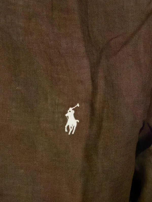 Polo Ralph Lauren Embroidered-logo Shirt - Brown