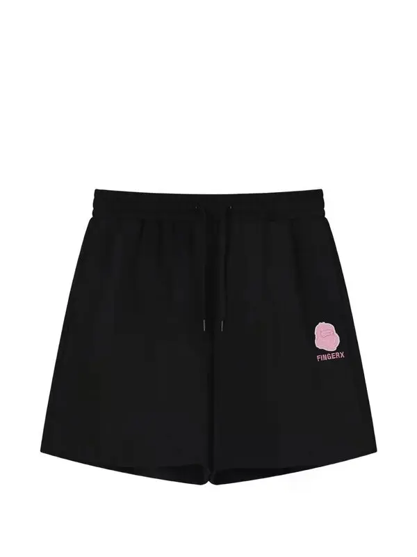 FINGERCROXX Drawstring Shorts - Black