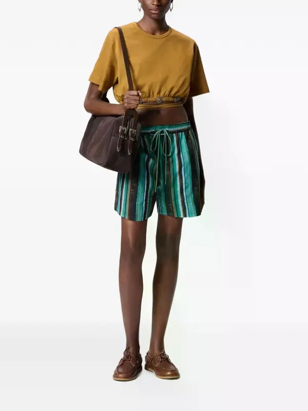 Pinko Striped Shorts