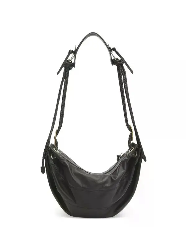 Isabel Marant Étoile Maia Leather Shoulder Bag - Black