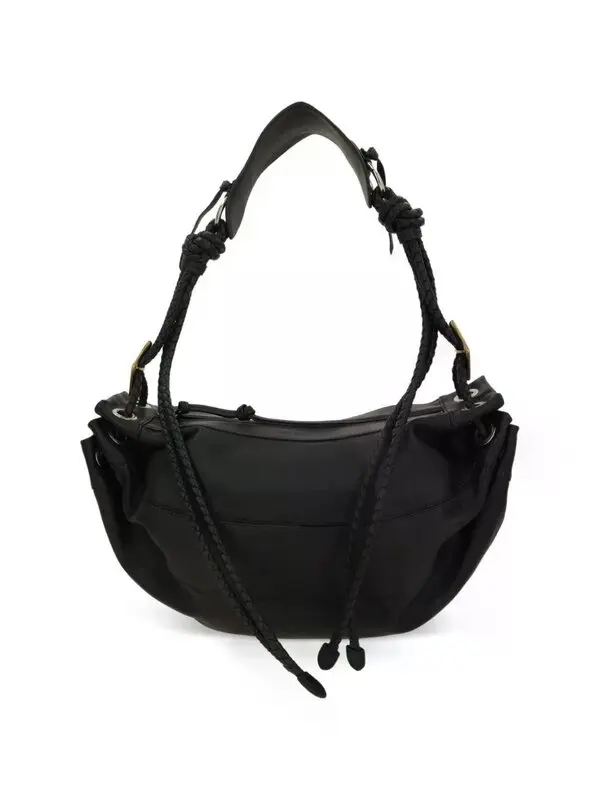 Isabel Marant Étoile Maia Leather Shoulder Bag - Black