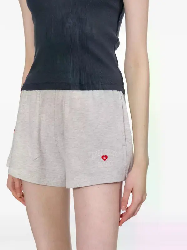 AAPE BY *A BATHING APE Logo-embroidered Shorts