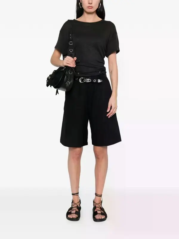 IRO PARIS Sorenza Open-back T-shirt - Black