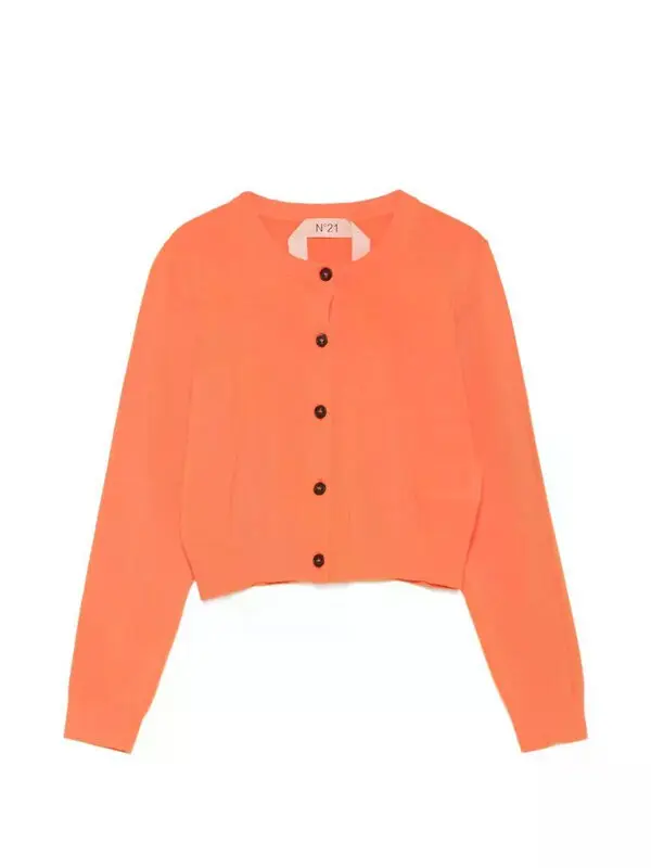N°21 Button-up Cardigan - Orange