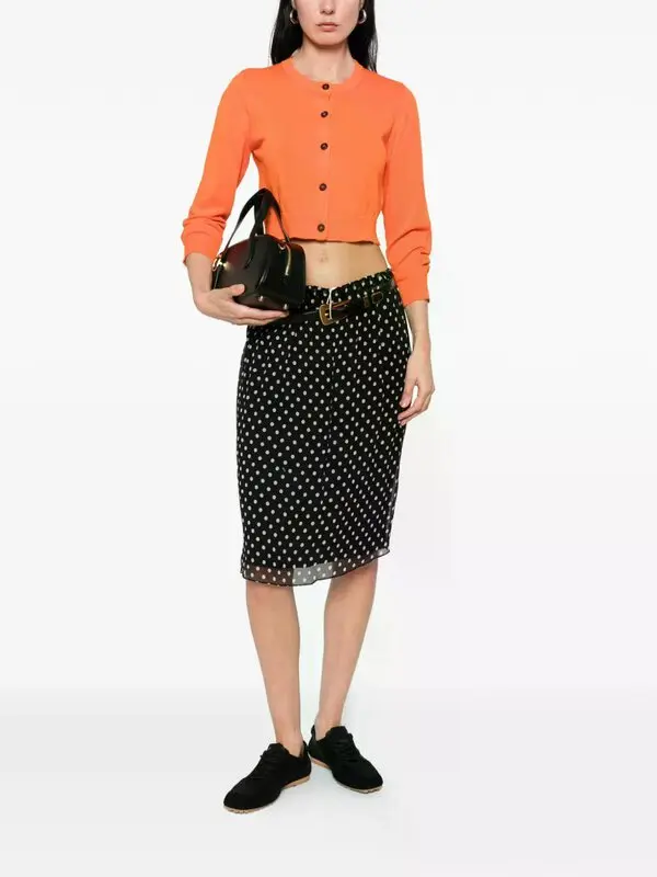 N°21 Button-up Cardigan - Orange