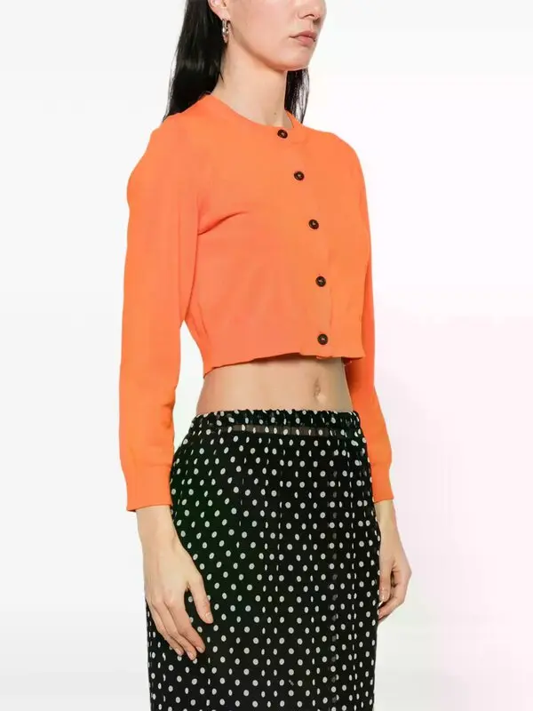 N°21 Button-up Cardigan - Orange