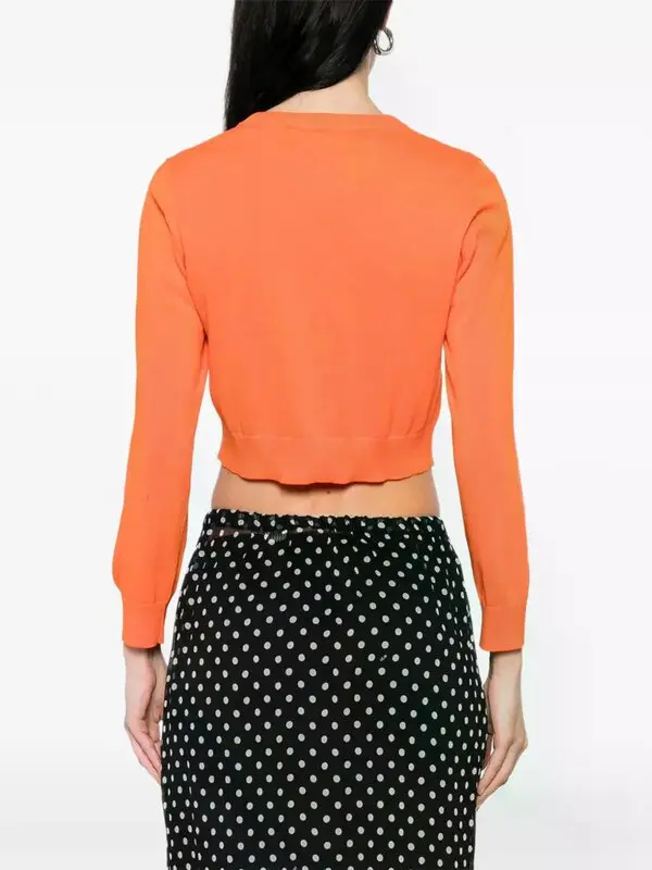 N°21 Button-up Cardigan - Orange