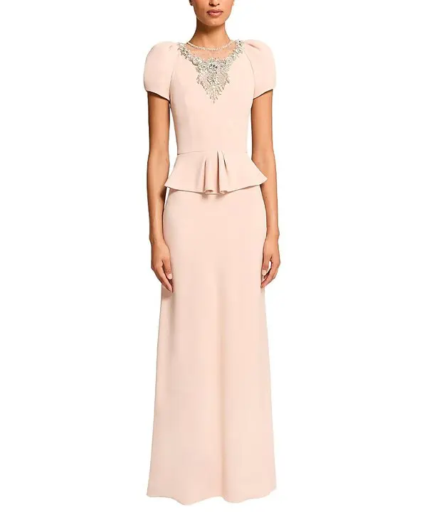 Jenny Packham Nocturne Maxi Dress - Morganite