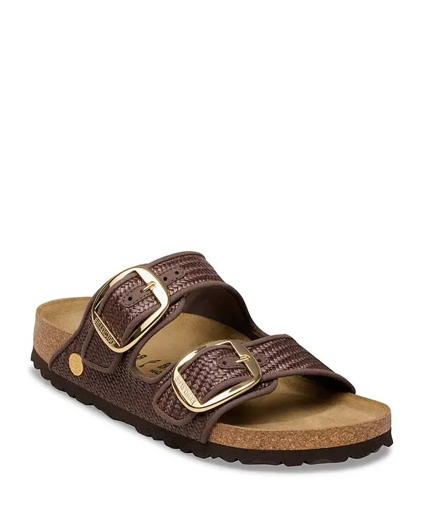 BIRKENSTOCK Arizona Big Buckle Sandals - Raffia Carafe