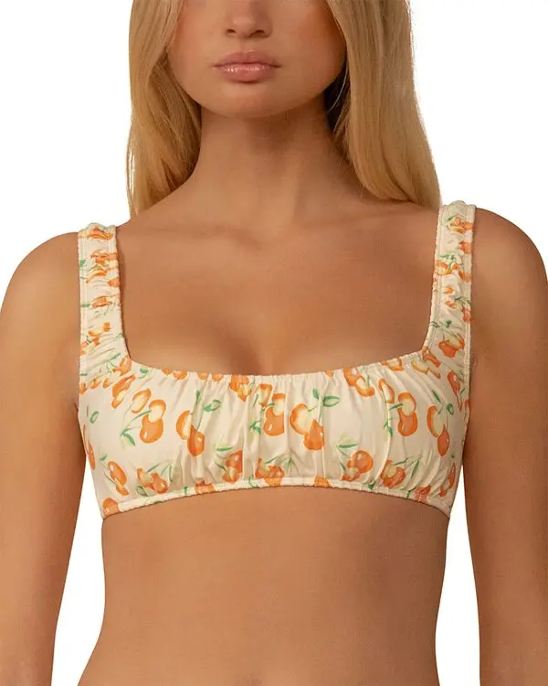MONTCE Cherry Sherbet Zoe Bikini Top - Chery Sherbet