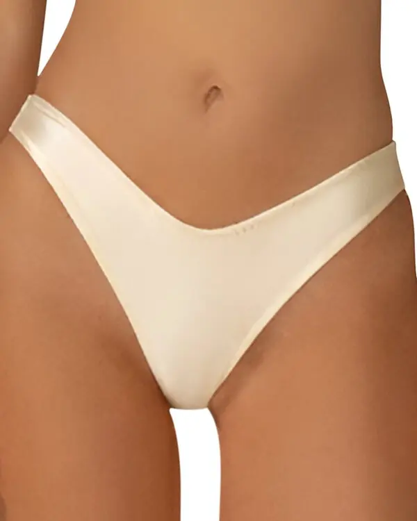 MONTCE Lulu Bikini Bottoms - Cream Silkie