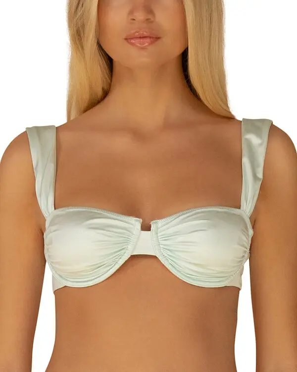 MONTCE Bella Bikini Top - Seafoam Silkie
