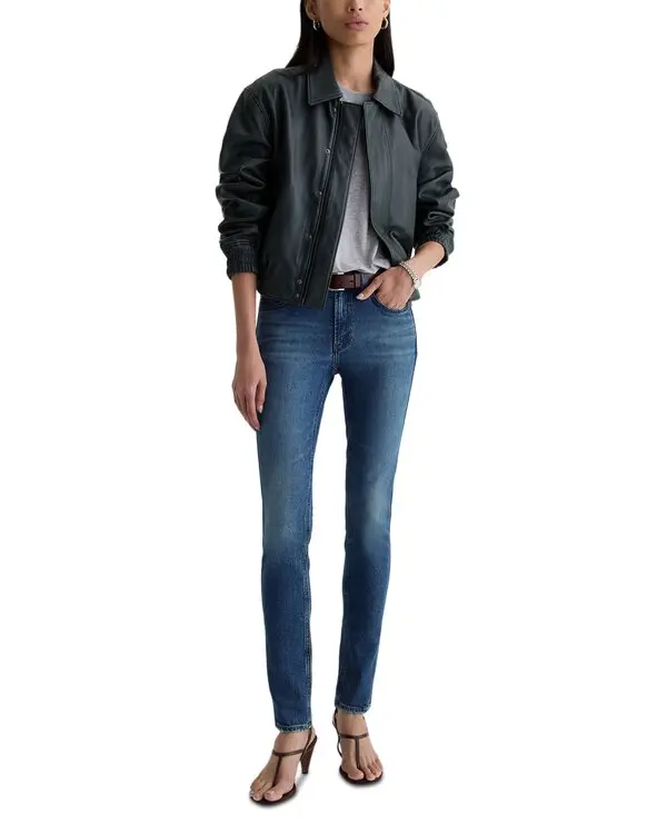 Ag Quinn Low Rise Skinny Jeans