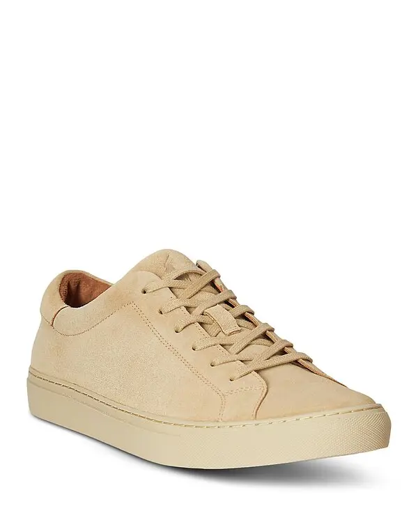Polo Ralph Lauren Jermain Leather Sneakers - Tan