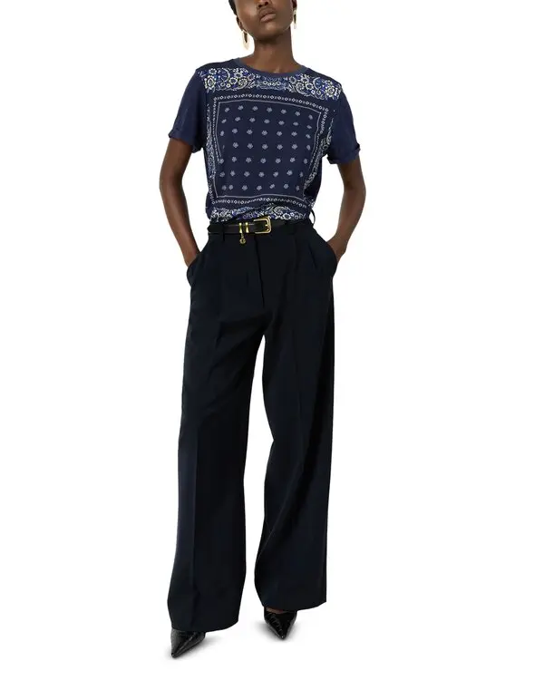Gerard Darel Manolia Tee - Navy
