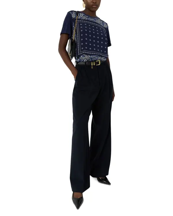 Gerard Darel Manolia Tee - Navy