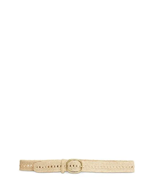Gerard Darel Paloma Raffia Belt - Natural