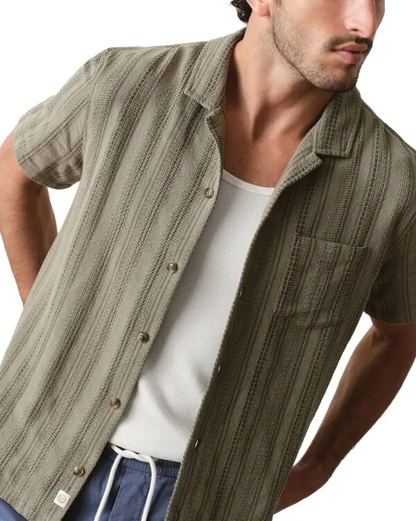 Marine Layer Dobby Stripe Resort Shirt
