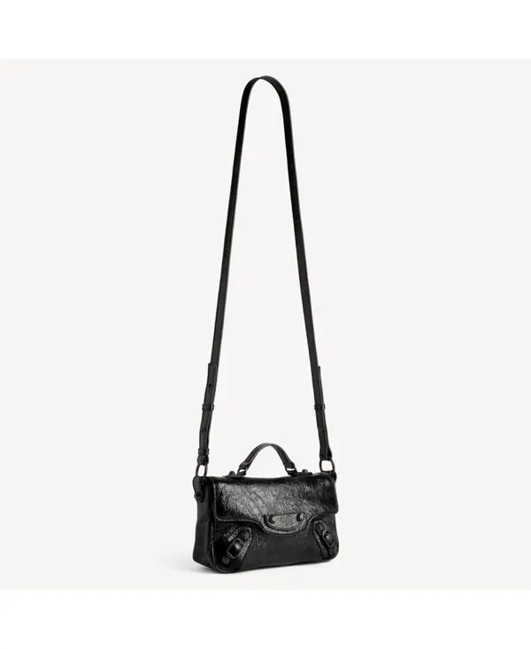 Balenciaga Le City Flap Bag Nano - Black
