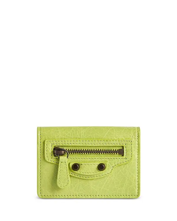Balenciaga Le City Mini Wallet - Pistache