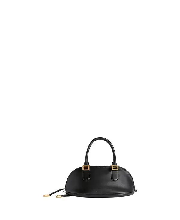 Balenciaga Bolero Bowling Bag Mini - Black