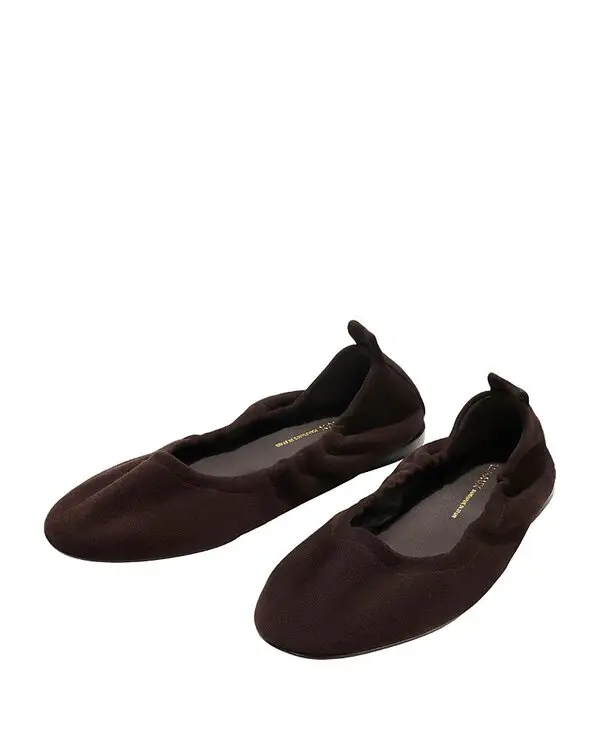 MARGAUX LONNBERG The Pascale Flats - Espresso Suede