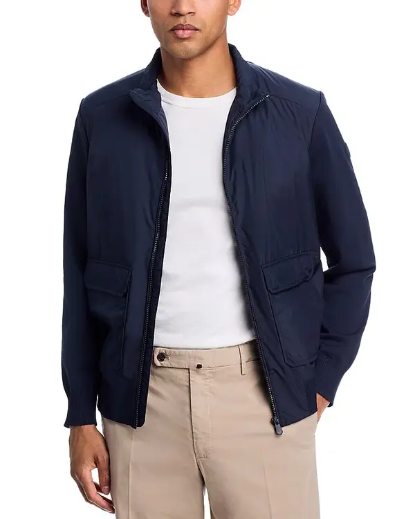 SAVE THE DUCK Alfo Hybrid Sweater Jacket - Navy Blue