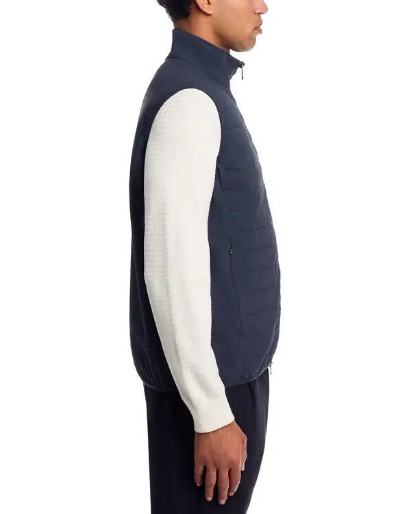 SAVE THE DUCK Norm Vest - Blue Black