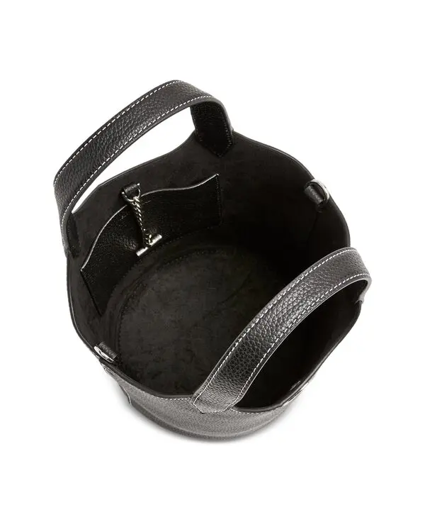 Veronica Beard Anchor Leather Top Handle Bag