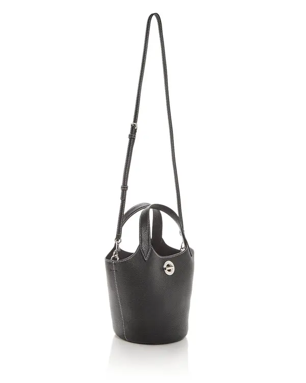 Veronica Beard Anchor Leather Top Handle Bag