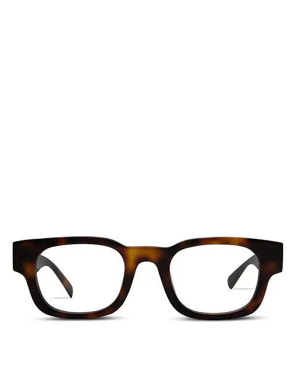 ELISA JOHNSON Gideon Square Optical Glasses - Brown Tortoise
