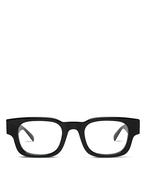 ELISA JOHNSON Gideon Square Optical Glasses - Gloss Black
