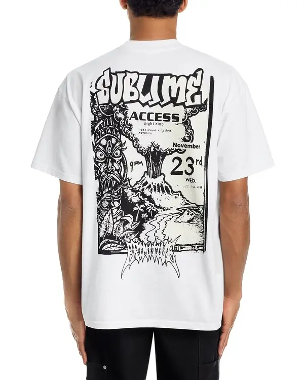 PRIMITIVE SKATE X Sublime Flyer Heavy Weight Tee Exclusive