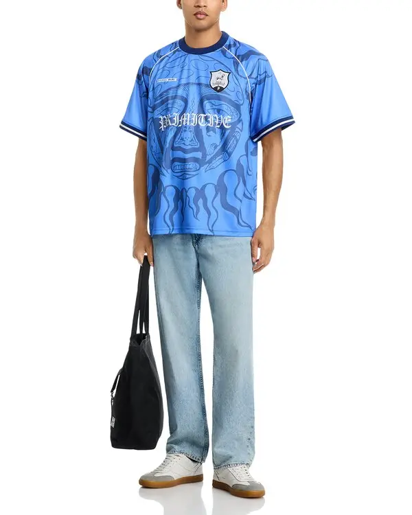 PRIMITIVE SKATE X Sublime Graphic Print Soccer Jersey