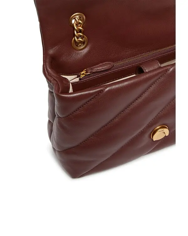 Pinko Love Puff Classic Leather Convertible Crossbody - Rq