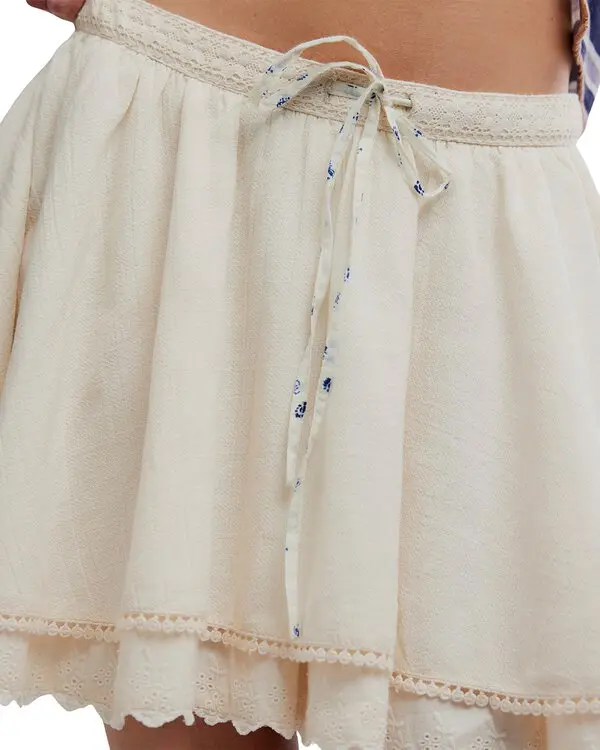 Free People Lady Tulip Mini Skirt