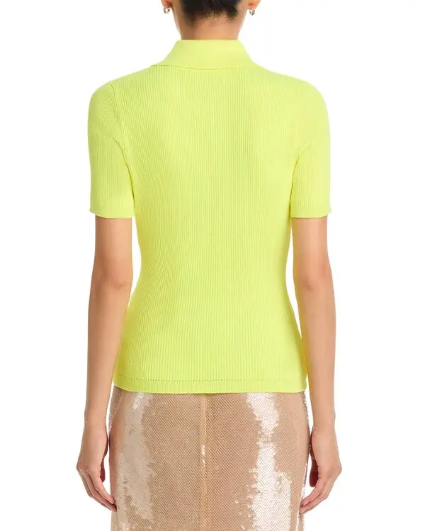 Essentiel Antwerp Polo Shirt - Lemon Squeeze