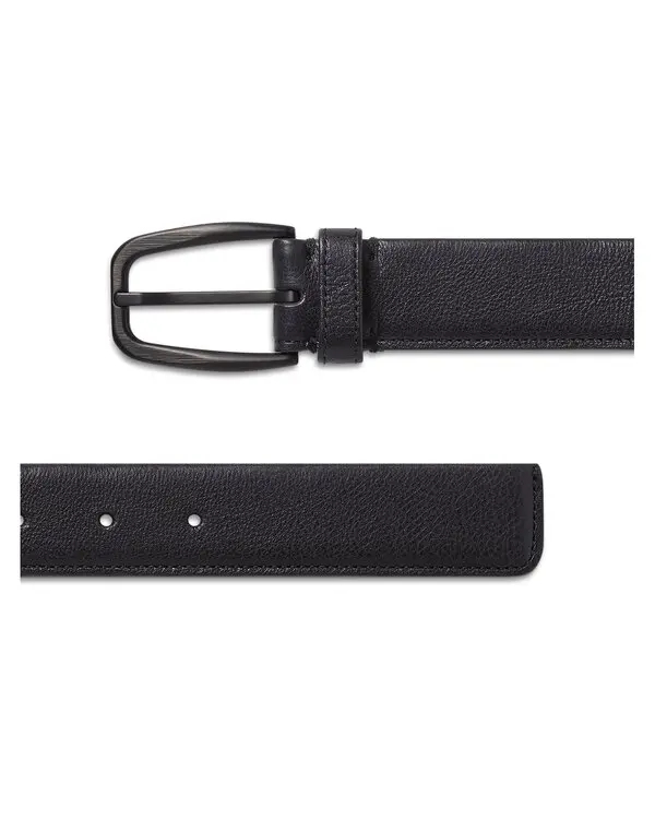 Zegna Natural Grain Leather Belt