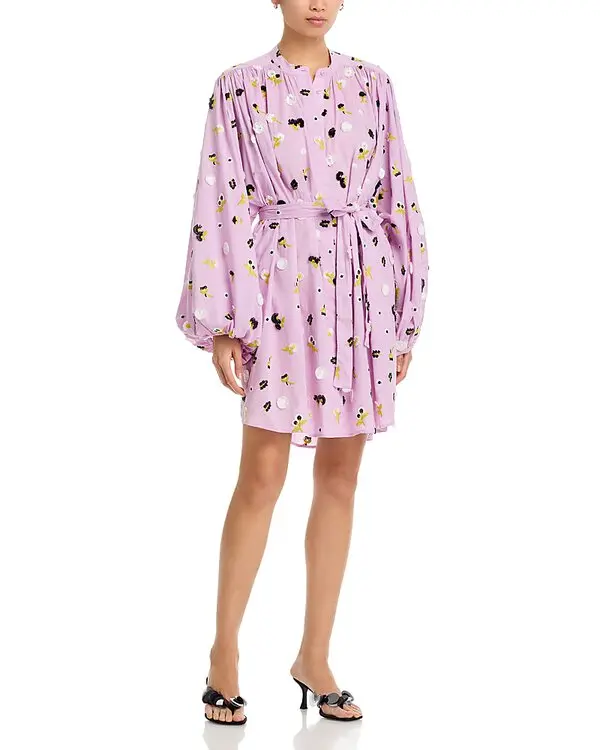 Essentiel Antwerp Embroidered Cotton Dress