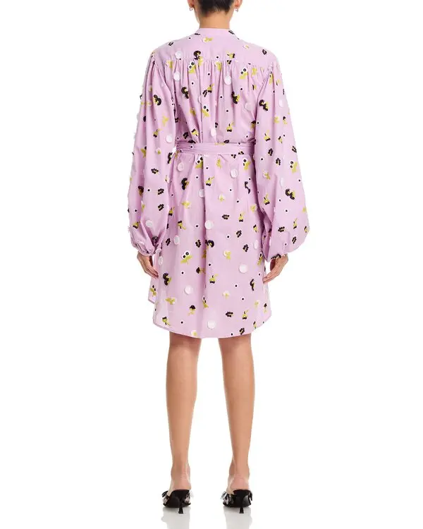 Essentiel Antwerp Embroidered Cotton Dress
