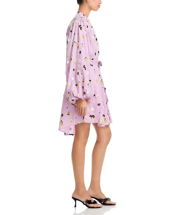 Essentiel Antwerp Embroidered Cotton Dress