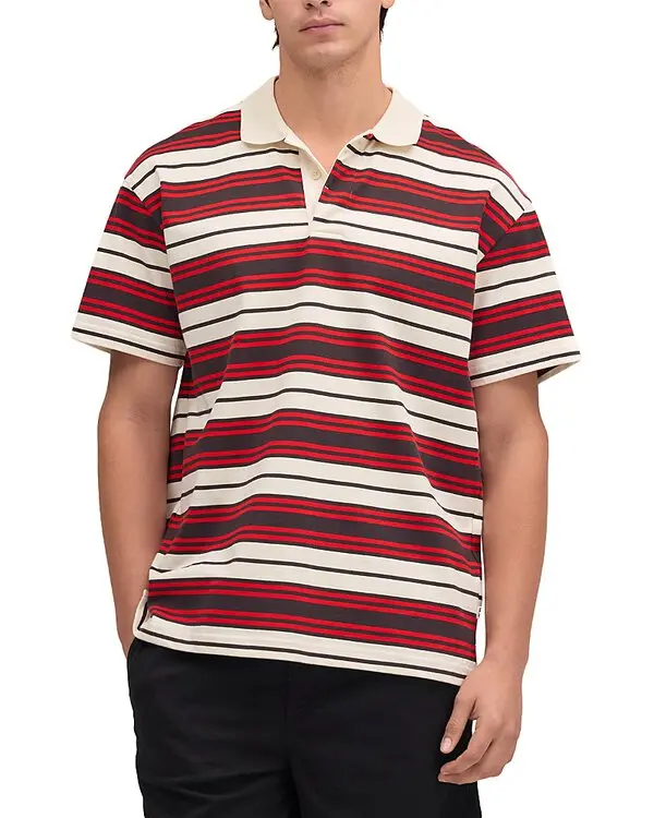 Nn07 Lionel Stripe Polo Shirt