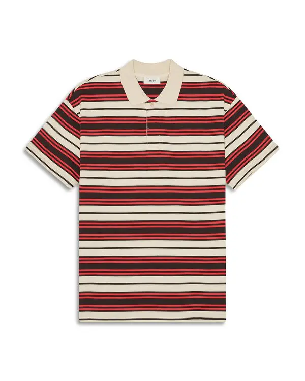 Nn07 Lionel Stripe Polo Shirt