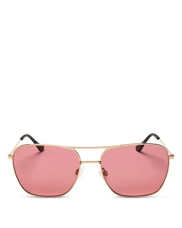 CADDIS Hooper Square Sunglasses, 52mm Exclusive - Pink