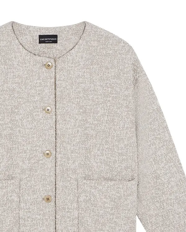 Emporio Armani Jacquard Boucle Jacket