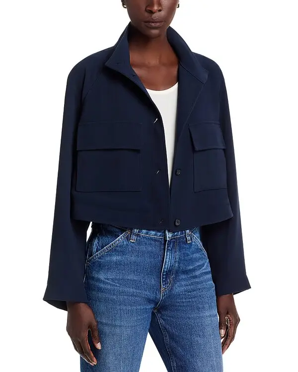 BOSS Jotana Cropped Jacket - Sky Captain