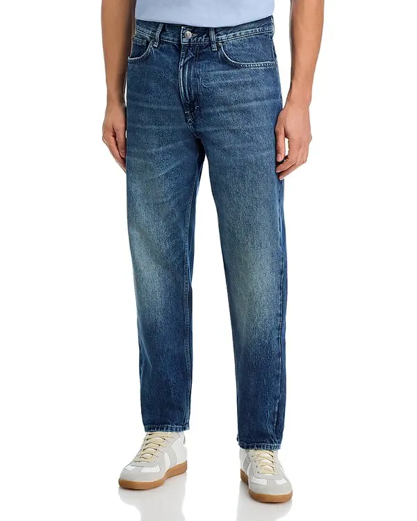 Hugo 838 Relaxed Tapered Fit Jeans - Navy