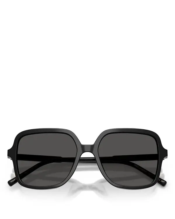 Dolce & Gabbana Square Sunglasses, 55mm - Black