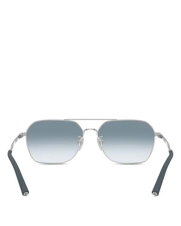 Oliver Spencer R-17 Aviator Sunglasses 58mm